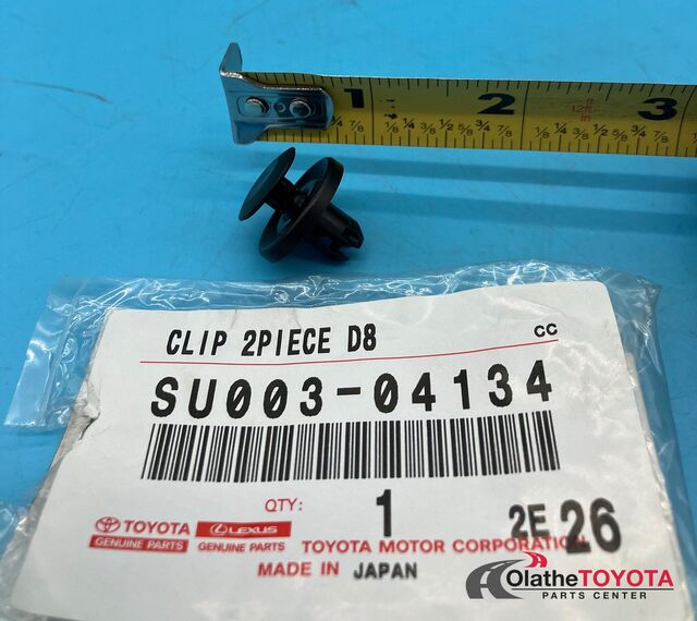 2013-2024 Toyota Fender Liner Retainer Clip SU003-04134 | Toyota Parts ...