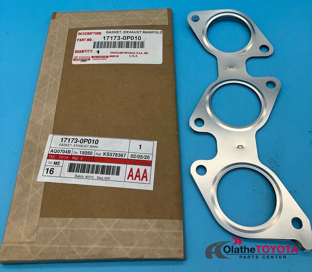 2005-2011 Toyota Exhaust Manifold Gasket (Left) 17173-0P010 | Toyota ...