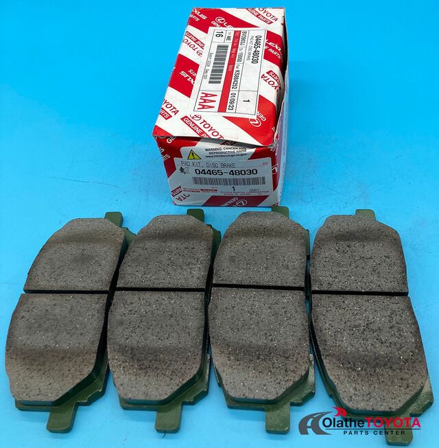 2001-2007 Toyota Highlander Brake Pads Front 04465-48030 | Toyota Parts ...