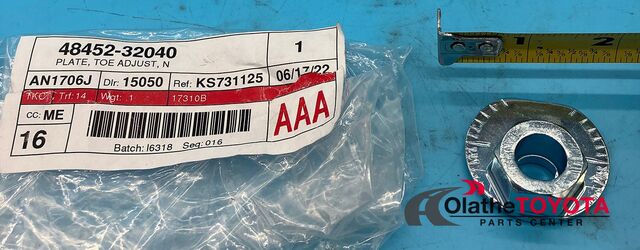 2000-2013 Toyota Alignment Camber Adjusting Eccentric (Rear) 48452 ...