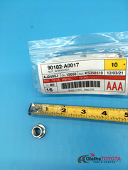 2002-2025 Toyota Wiper Arm Nut 90182-A0017 | Toyota Parts Center