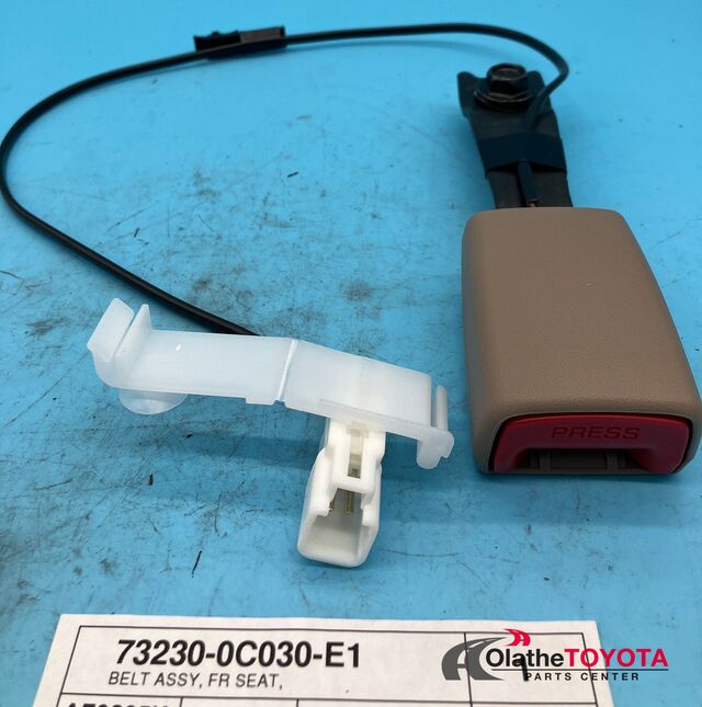 2000-2004 Toyota Tundra Seat Belt Receptacle - PASSENGER SIDE 73230-0C030-E1 | Toyota Parts Center