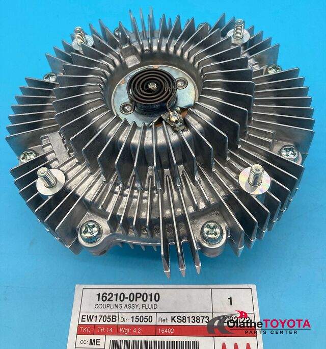 2003-2015 Toyota Engine Cooling Fan Clutch 16210-0P010 | Toyota Parts ...