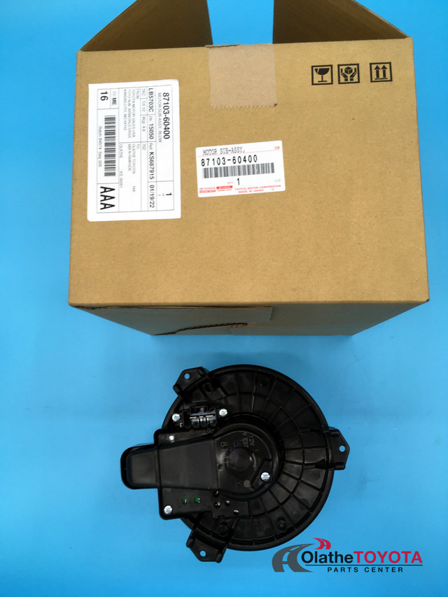 2010-2024 Toyota 4Runner Motor Sub-Assembly, Blower With Fan 87103 ...