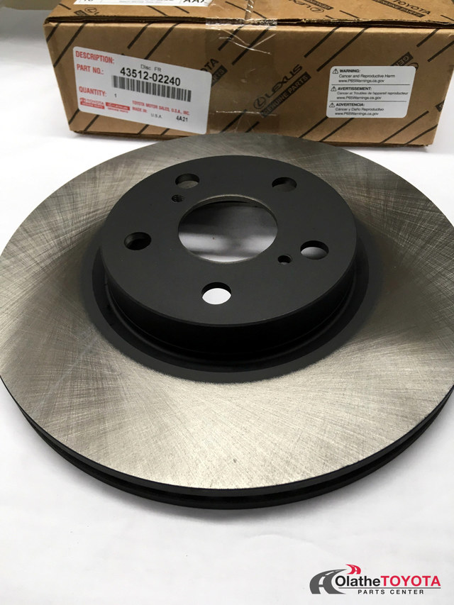 2008-2019 Toyota Brake Rotor 43512-02240 | Toyota Parts Center