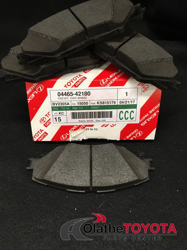 2006-2020 Toyota Brake Pads Front 04465-42180 | Toyota Parts Center