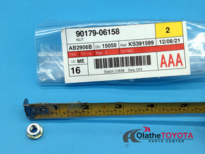 1990-2025 Toyota Wiper Arm Nut 90179-06158 | Toyota Parts Center