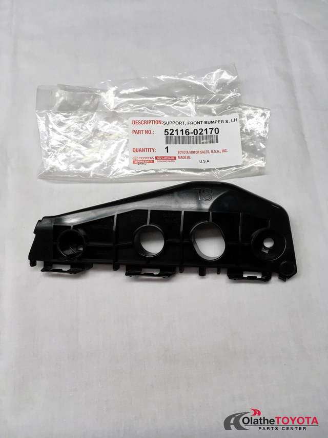 2011-2013 Toyota Corolla Bumper Cover Retainer (Left, Front) 52116 ...