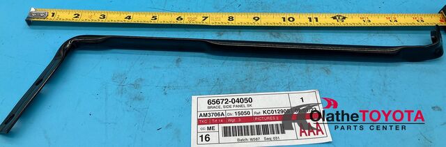 2005-2015 Toyota Tacoma Truck Bed Panel Brace (Left, Front) 65672-04050 ...