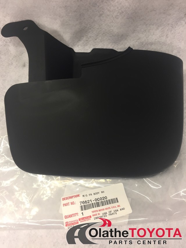 2000-2006 Toyota Tundra Mud Flap (Right, Front) 766210c020 | Toyota ...