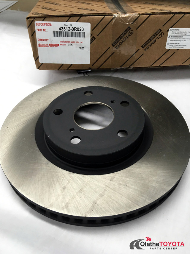 2006-2020 Toyota Disc Brake Rotor Front 43512-0R020 | Toyota Parts Center