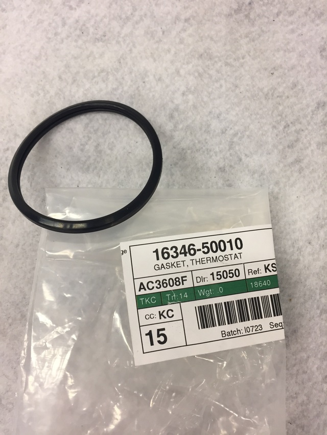 1998-2009 Toyota Thermostat Gasket 1634650010 | Toyota Parts Center