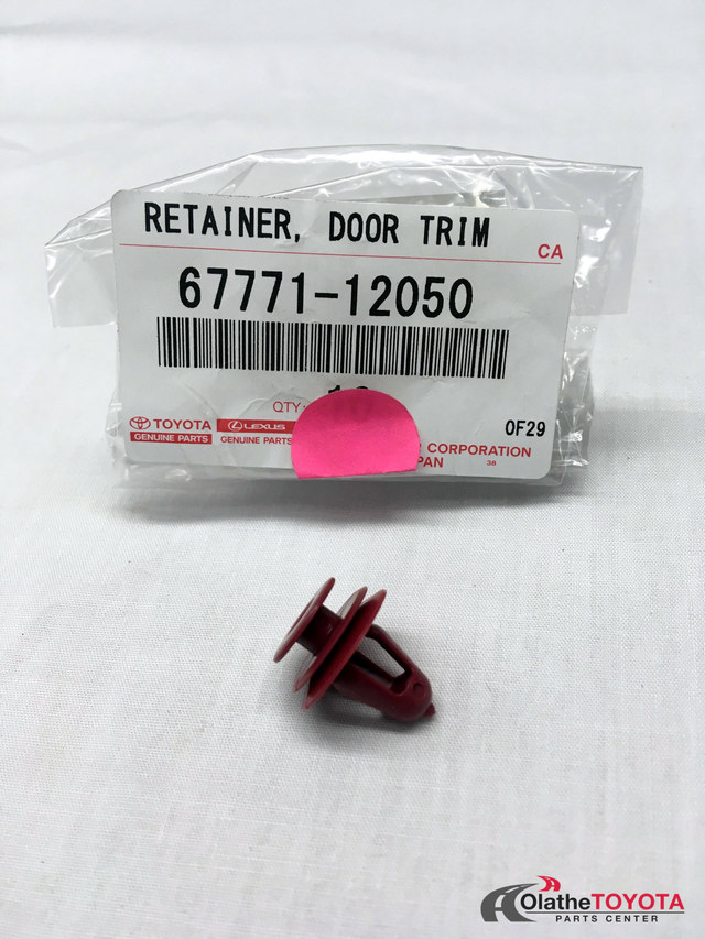 1994-2007 Toyota Door Trim Panel Retainer 67771-12050 | Toyota Parts Center