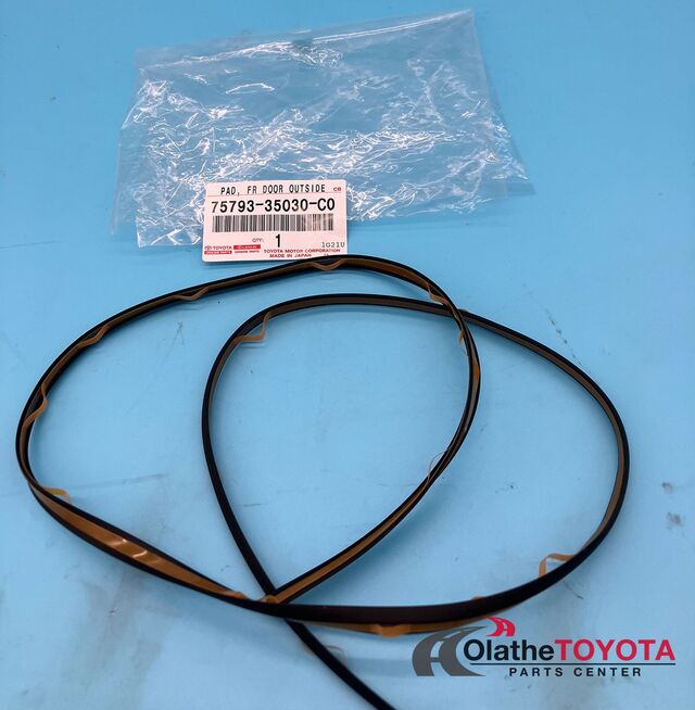 2006-2009 Toyota 4Runner Pad, Front Door Outside Moulding, Upper 75793 ...