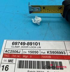 1989-2004 Toyota Lock Rod Clamp 69749-89101 | Toyota Parts Center