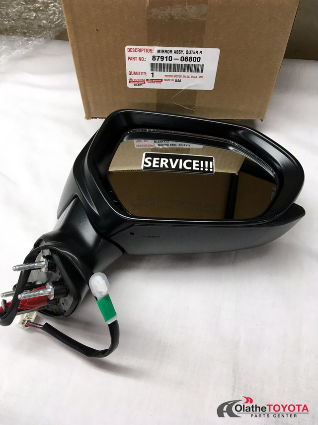 2018-2024 Toyota Camry Door Mirror Right PASSENGER SIDE 87910-06800 ...