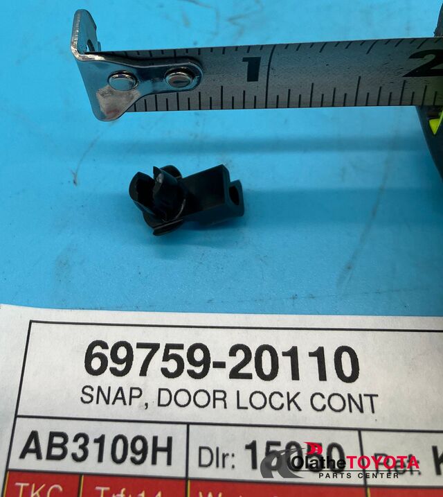 1991-2009 Toyota Snap 69759-20110 | Toyota Parts Center