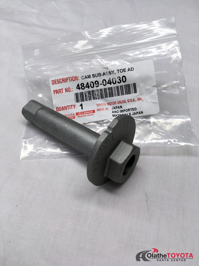2010-2024 Toyota Cam Sub-Assembly, Front Suspension Toe Adjust 48409 ...