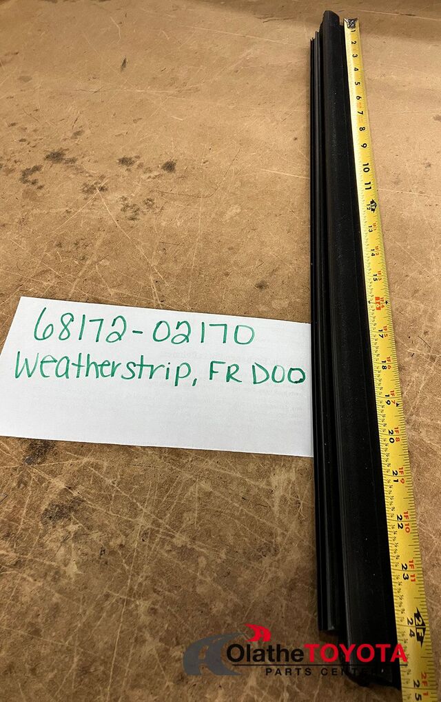 2009-2013 Toyota Corolla Door Window Belt Weatherstrip (Left, Front ...