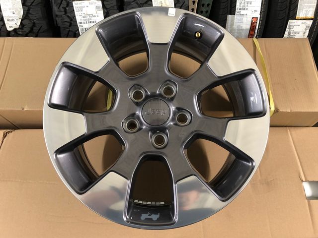 Genuine OEM Wheel, Alloy Part# 6BZ431STAA Fits 2018-2022 Jeep Wrangler ...