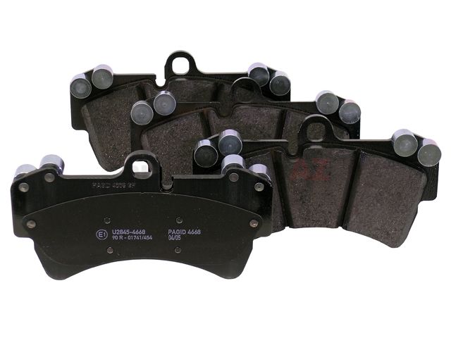 7L0-698-151-AG - Genuine Audi Font Brake Pad Set 7L0-698-151-AG 2007 ...