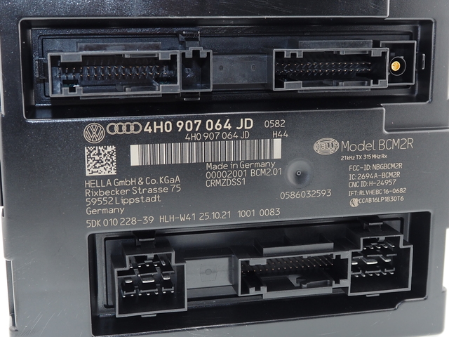 4H0-907-064-JD - Control Module 2011-2018 Audi | Audi OEM Parts