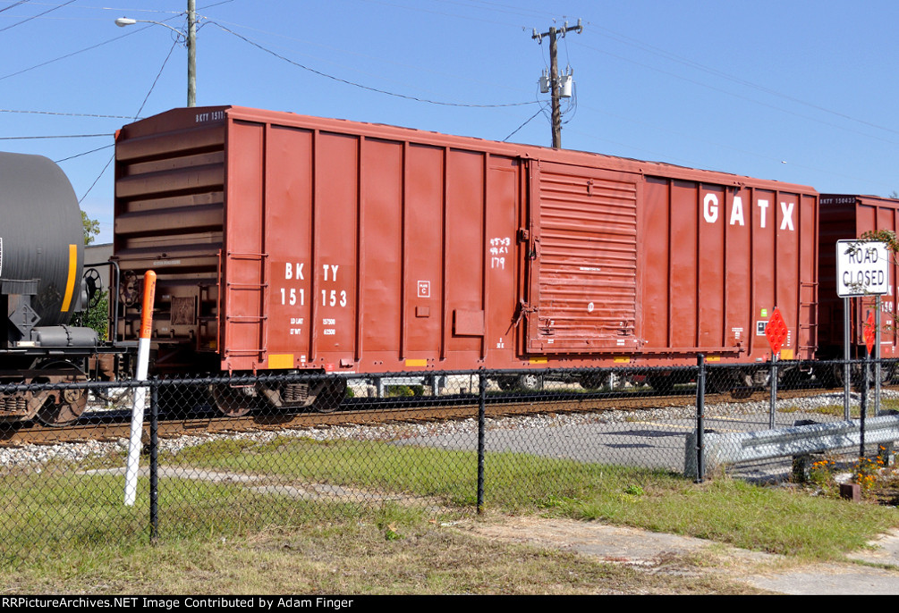 BKTY 151153 GATX Boxcar