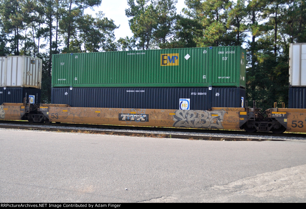 XFEU 668419 FEC Container