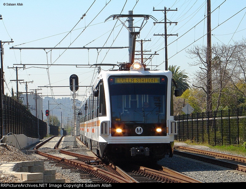LACMTA Gold Line light rail transit system Los Angeles County Ca