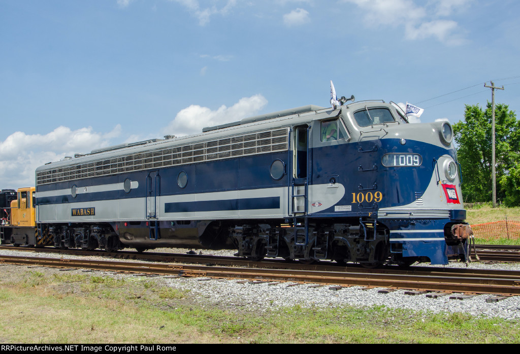 WAB 1009, EMD E8A, 10,000th locomotive built at EMD in 1951, from the ...