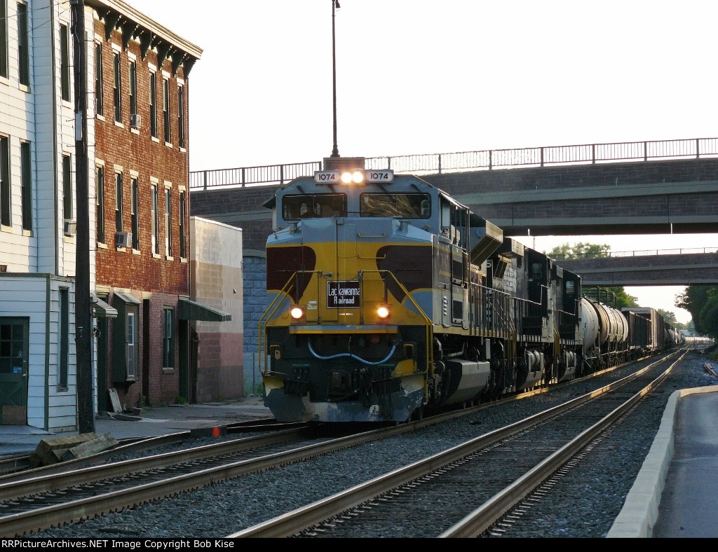 Rolling by the old Railroad House Restaurant