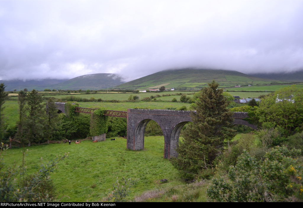 Lispole Viaduct on the former Tralee & Dingle Railway