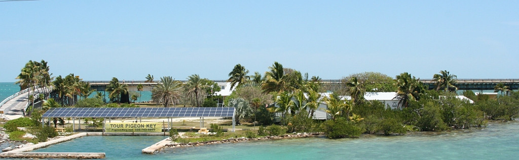 Pigeon Key with ramp to Seven mile Bridge