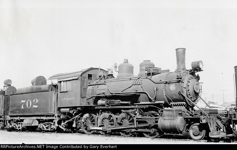 ATSF 2-8-0 #702 - Atchison, Topeka & Santa Fe
