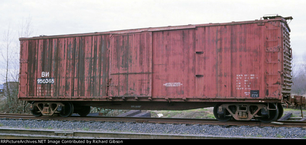 BN 950348 Wooden Box Car