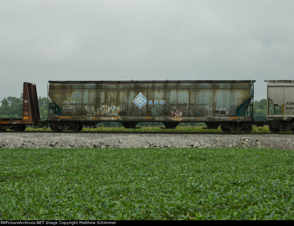 Older Blue ADM Hopper