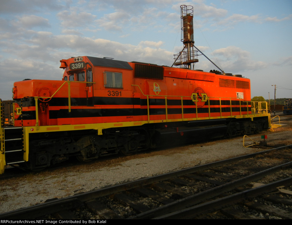 Marquette Railroad engine SD40-2 3391