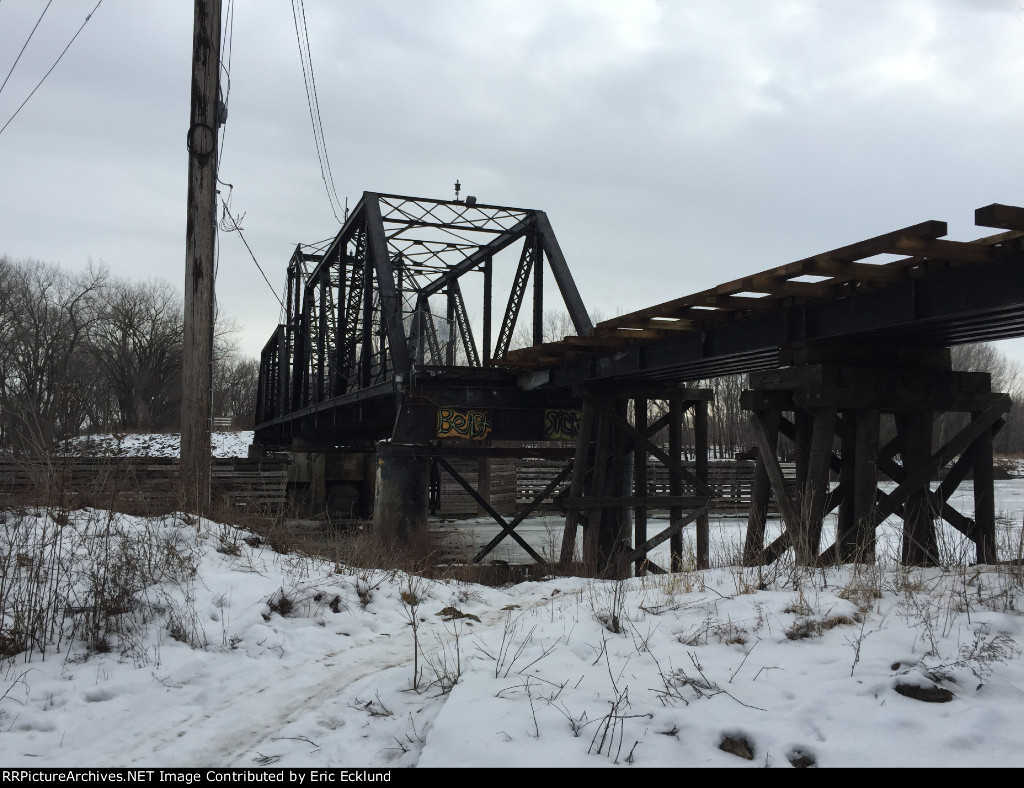 Dan Patch Bridge getting worked on