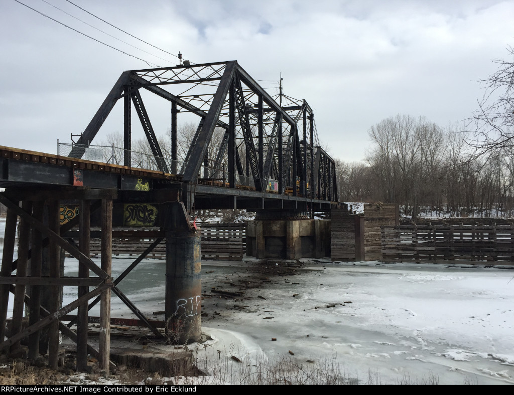 Dan Patch Bridge getting worked on