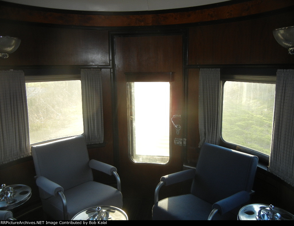 Inside Observation Car