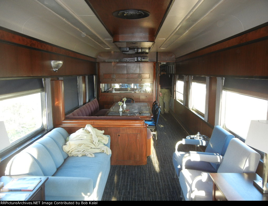 Inside Observation Car