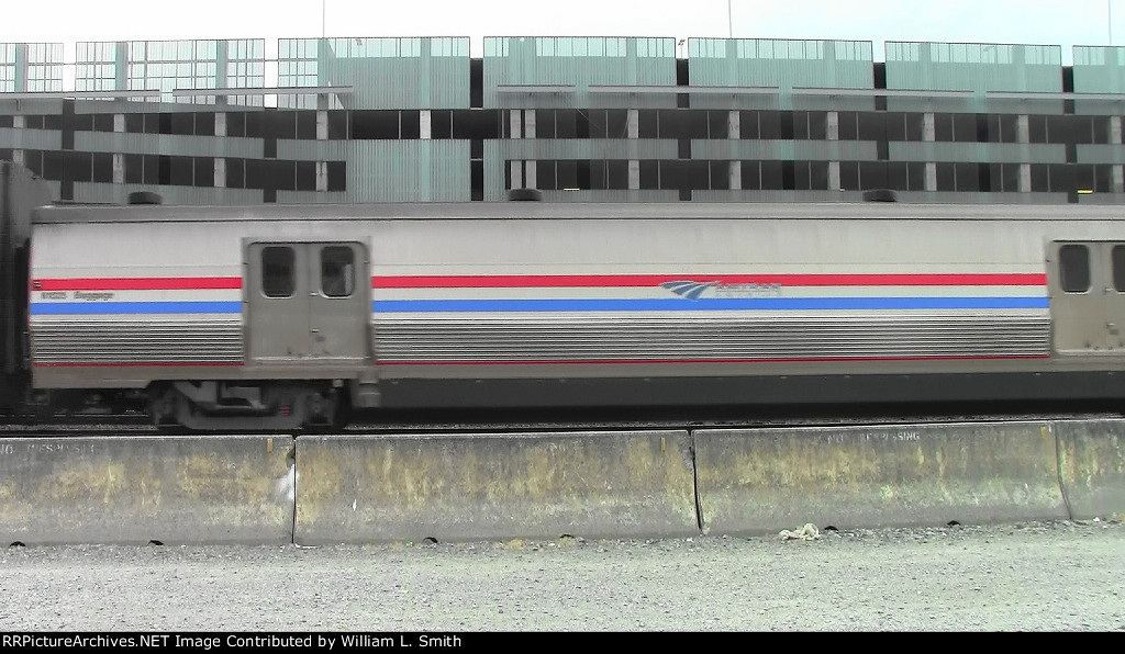 NB Amtrak train at Balmer Yard South lead tracks-3