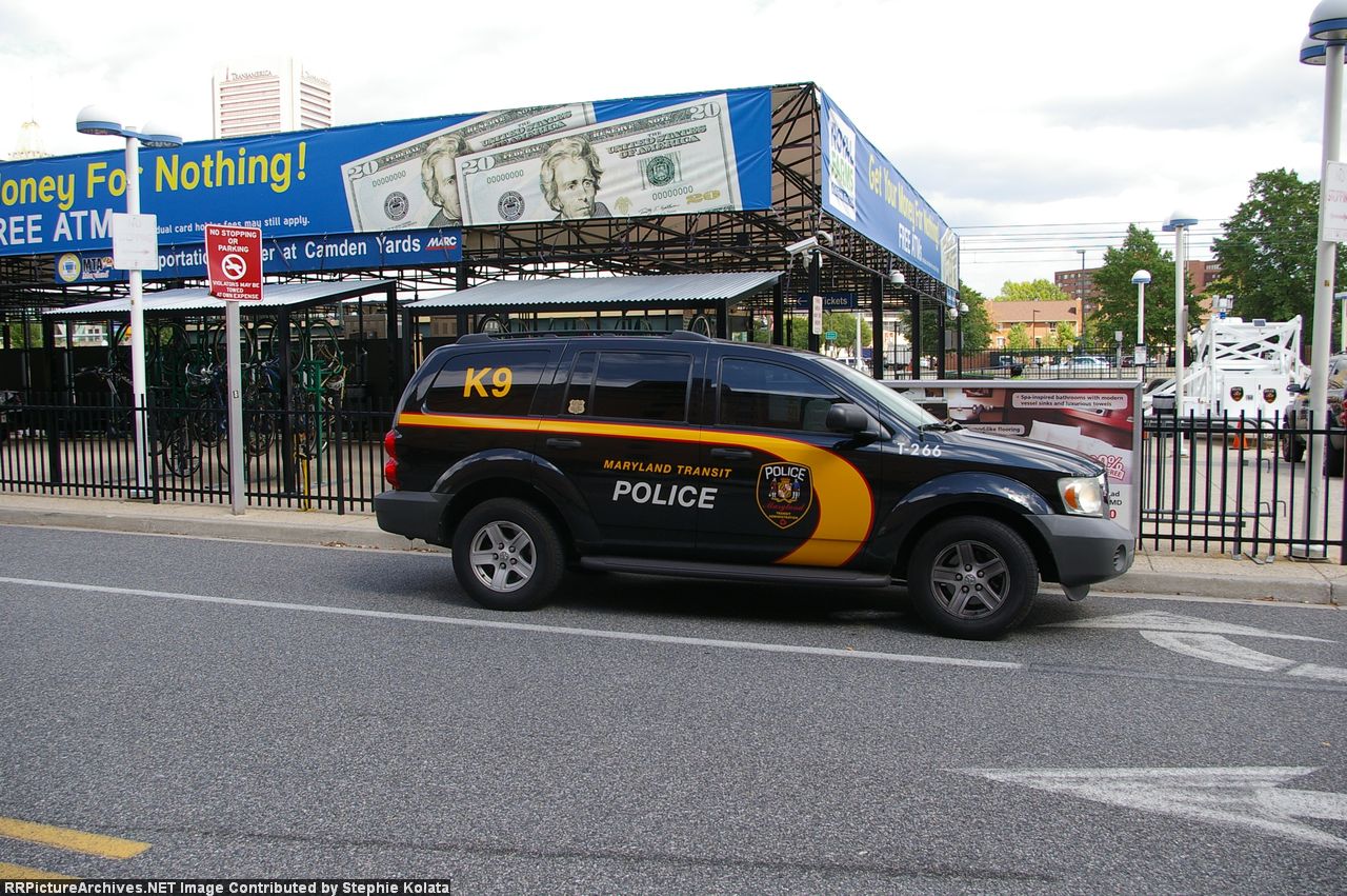 MARYLAND TRANSIT POLICE K 9 UNIT
