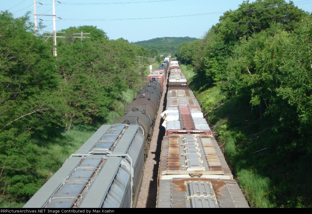 Both tracks occupied