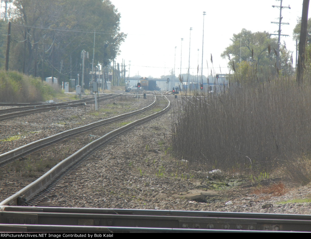 Union Pacific 4529 6478 heads northbound out of yard