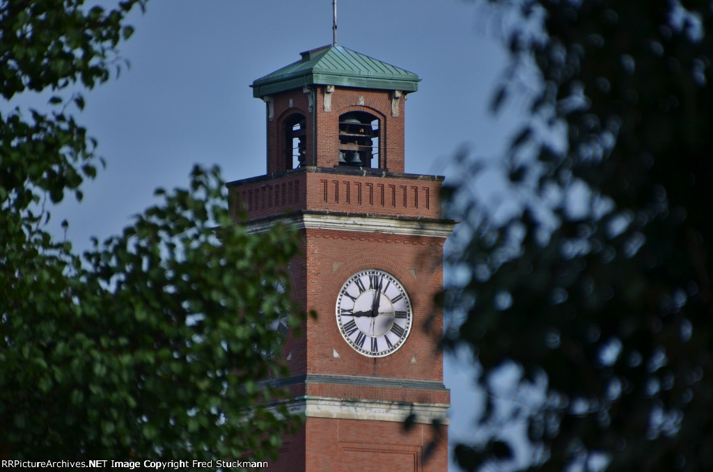 An East Akron icon. The Goodyear clock tower. Right on time too.