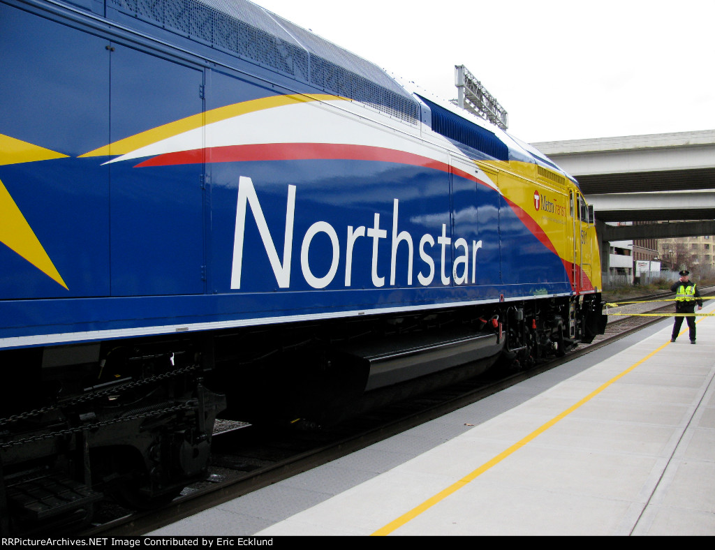 Opening day of the Northstar Line