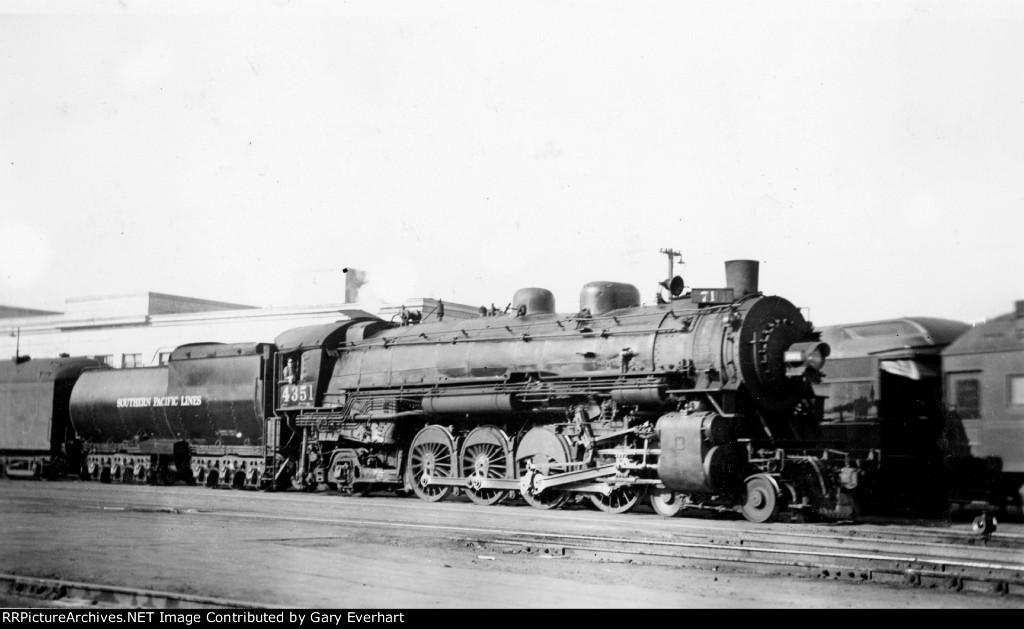 SP 4-8-2 #4351 - Southern Pacific