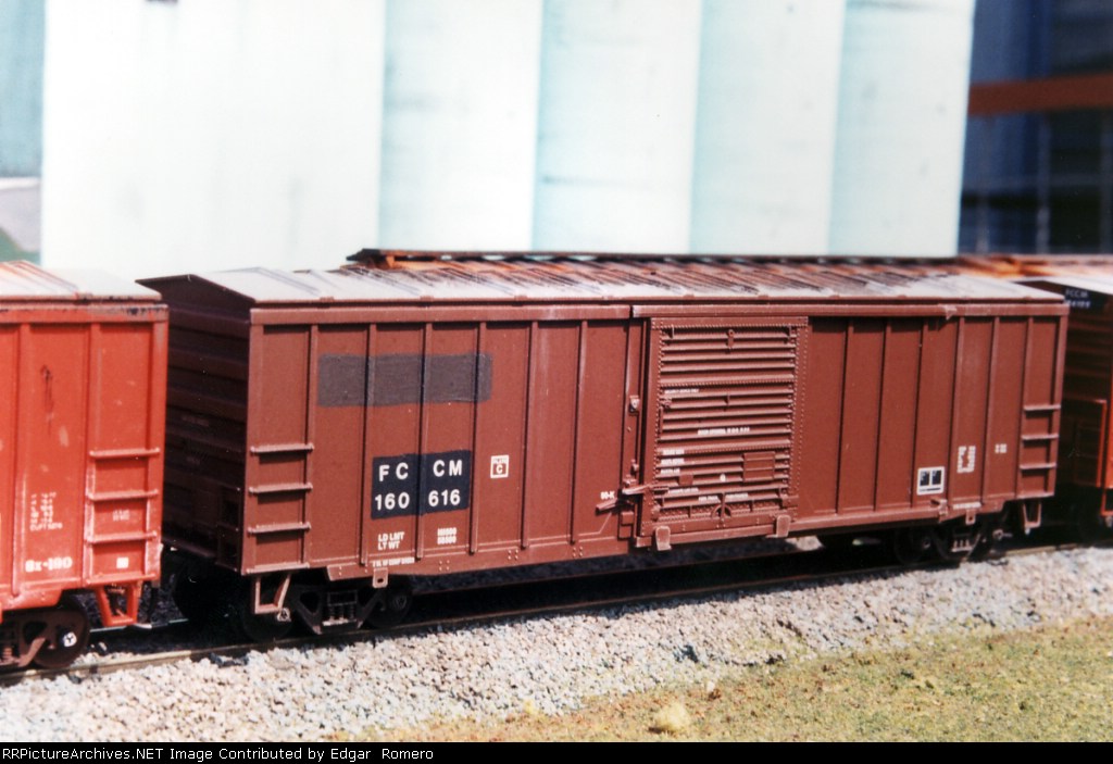 An ex NS boxcar, now used by FCCM,