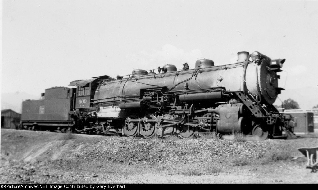 CS 2-10-2 #900 - Colorado Southern